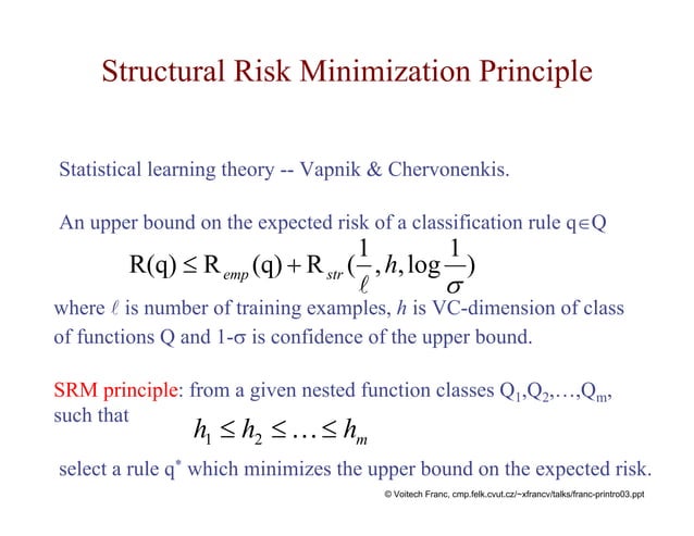 Lecture Artificial Neural Networks And Pattern Recognition Ppt