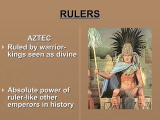 Lecture aztecs&incas compared | PPT