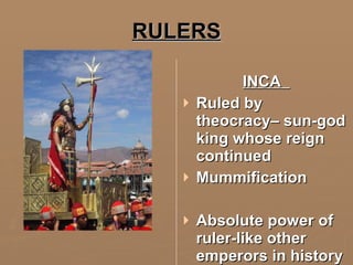 Lecture aztecs&incas compared | PPT