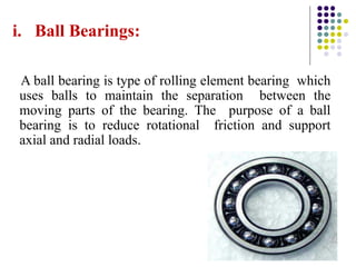 Lecture-Bearing & It's types - for students.pdf