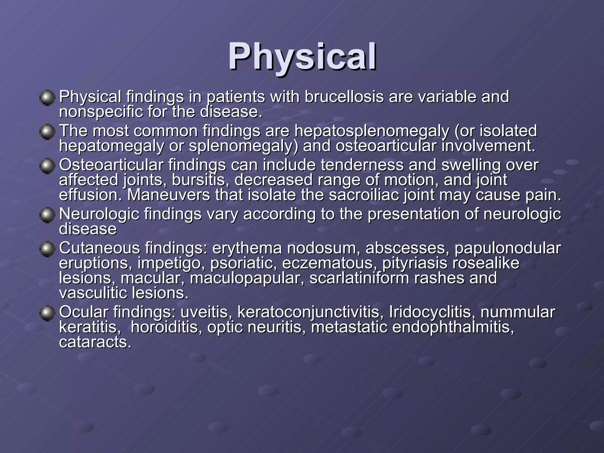 Lecture brucellosis 5 | PPT