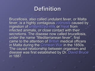 Lecture brucellosis 5 | PPT