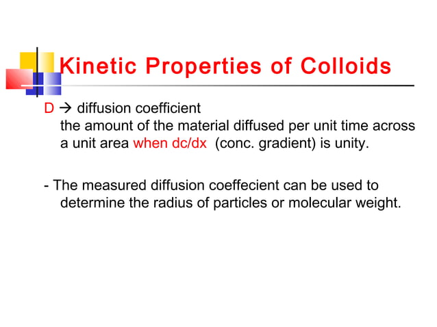 Lecture colloids | PPT