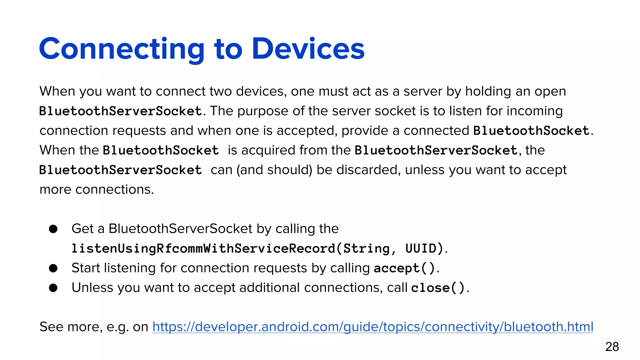 Communication in android | PPTX