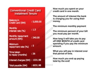 Lecture - credit cards | PDF | Credit Cards | Personal Debt