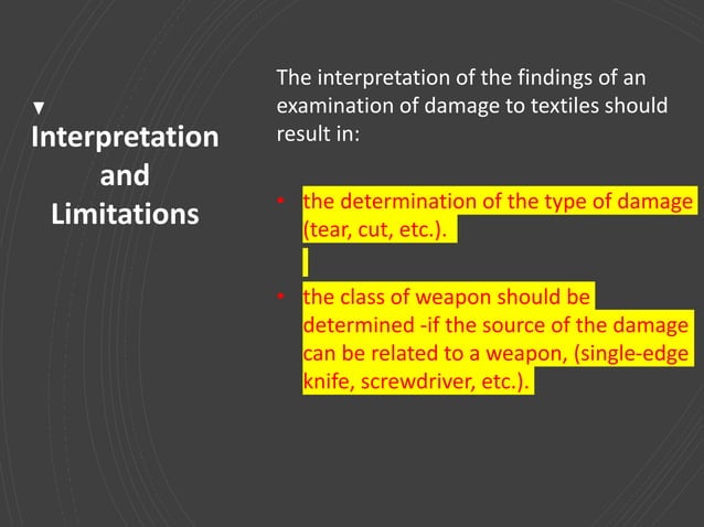Lecture- Damage to Textiles.pptx
