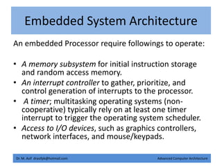 Embedded Platform Architecture - I | PPT