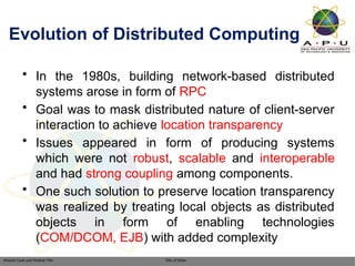 Lecture-Evolution of Distributed Systems.pptx