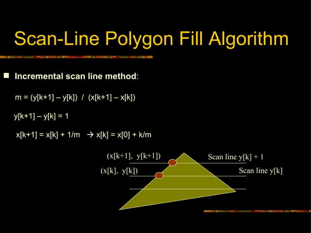 Lecture filling algorithms | PPT
