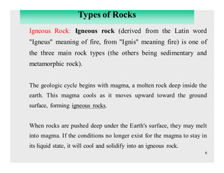 Comprehensive Overview of Geological Rock Cycle and Igneous Rock Types ...