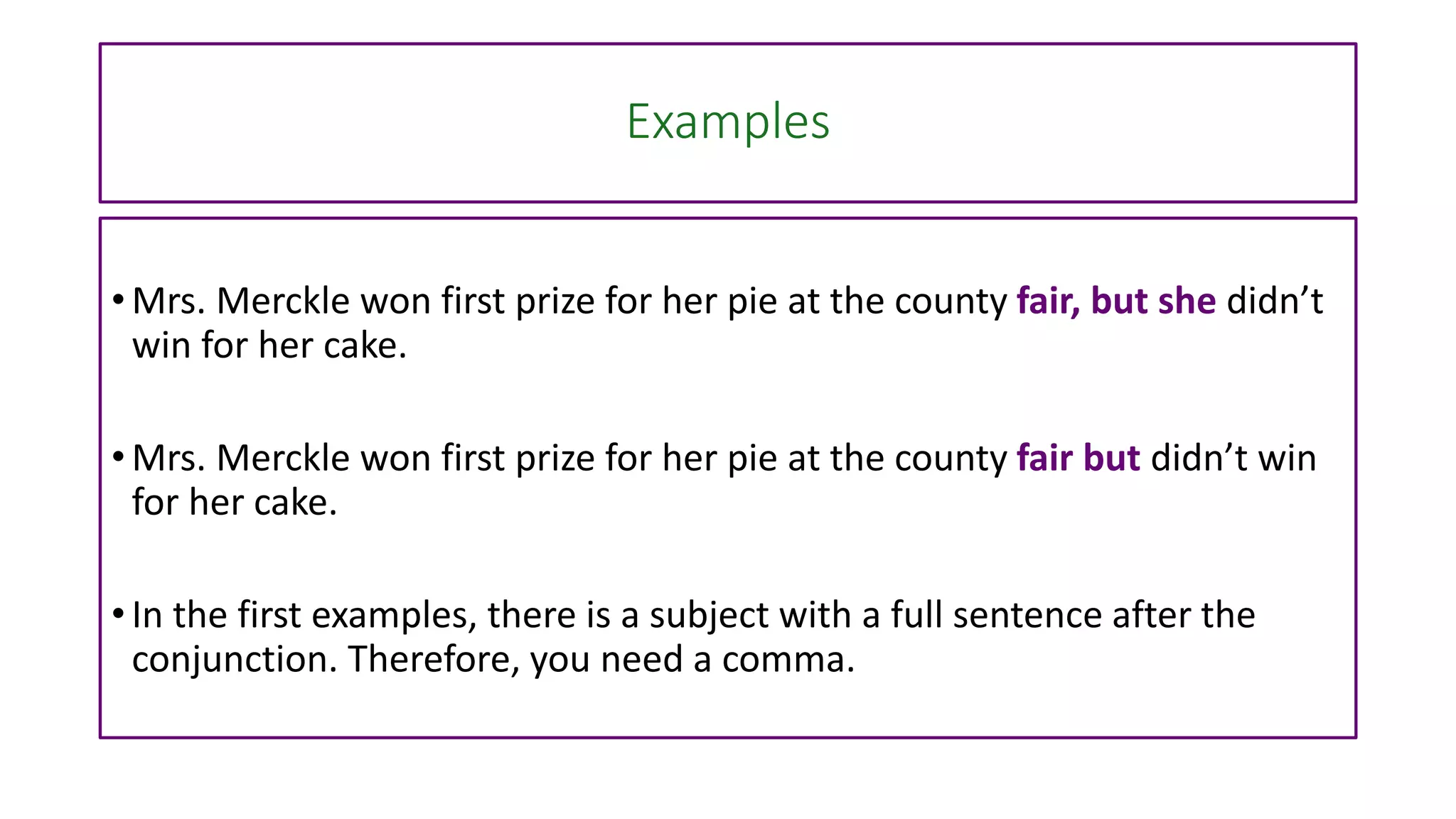 Commas and Semicolons | PPTX