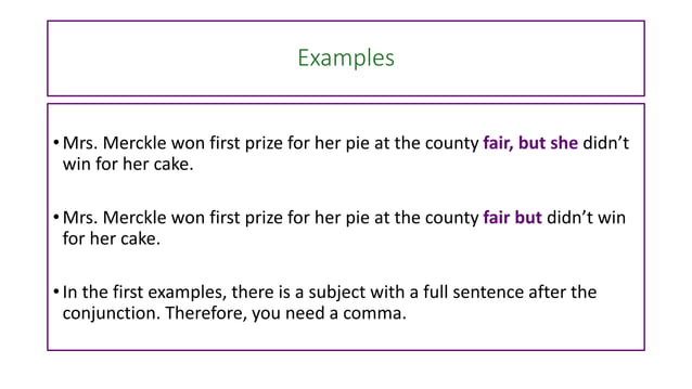 Commas and Semicolons | PPTX