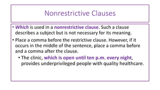 Punctuating Sentences: A Review | PPT
