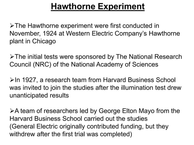 lecture-hawthorne-experiments_POM.ppt