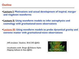 The Analytical/Numerical Relativity Interface behind Gravitational ...