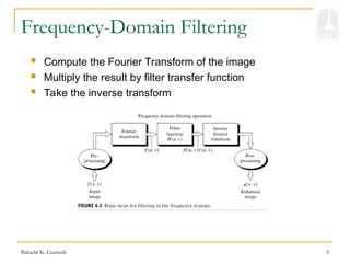 Lecture - Image Enhancement (frequency domain).ppt