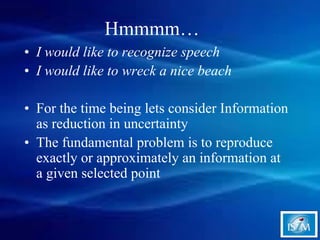 Lecture Info Theory | PDF | Computer Networking | Computing