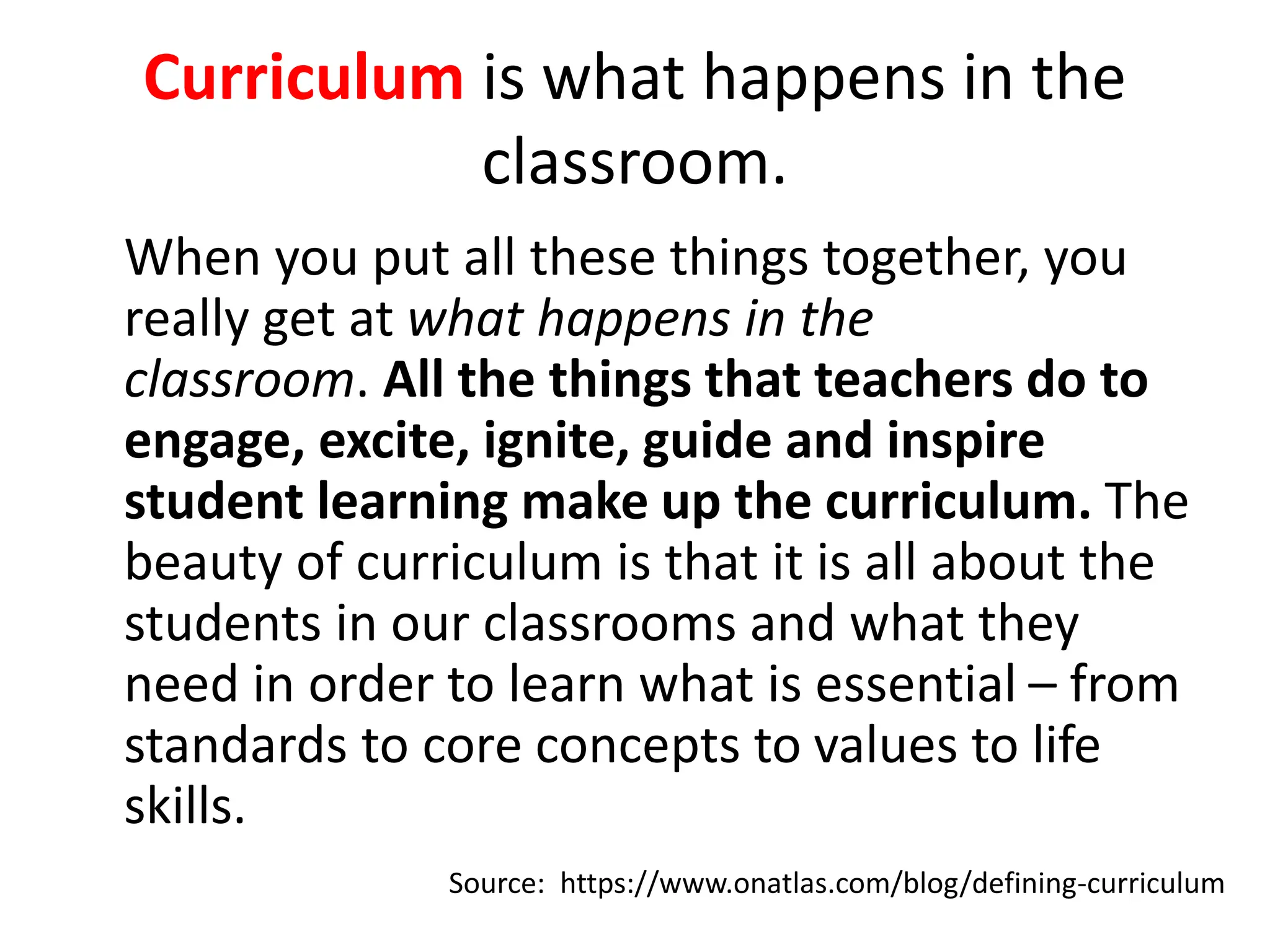 Lecture-Intro about Curriculum and Instruction | PPT