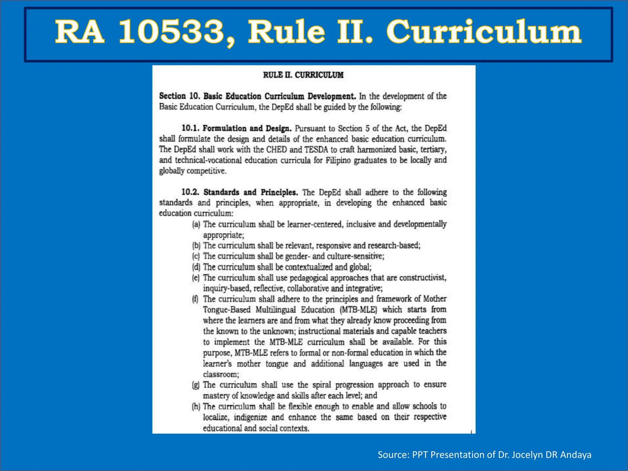 Lecture-Intro about Curriculum and Instruction | PPT
