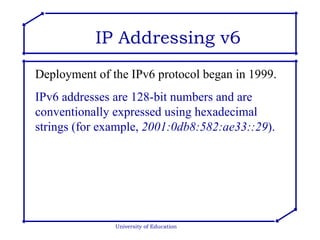 IP addressing | PPT