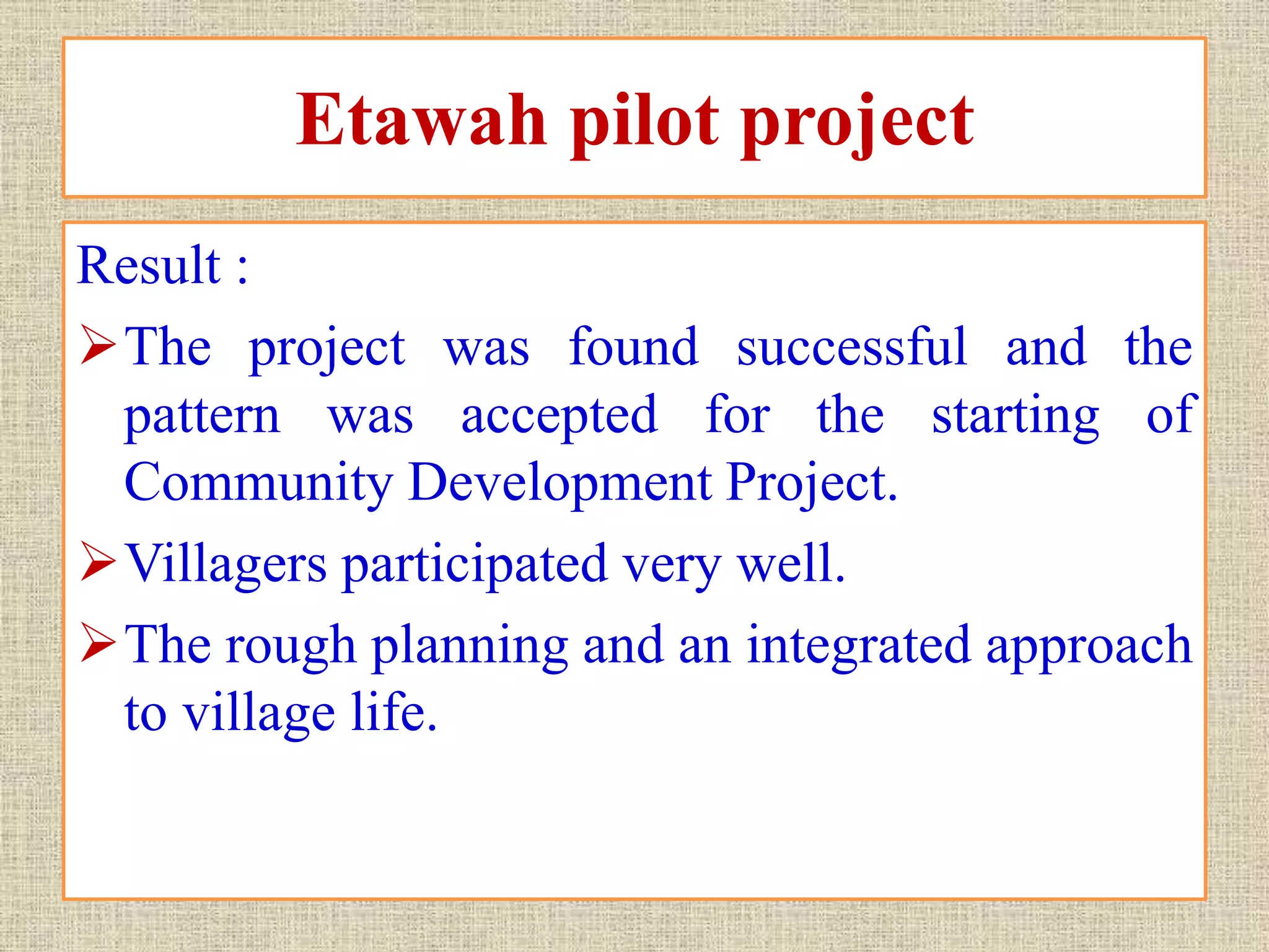 Development programmes | PPTX