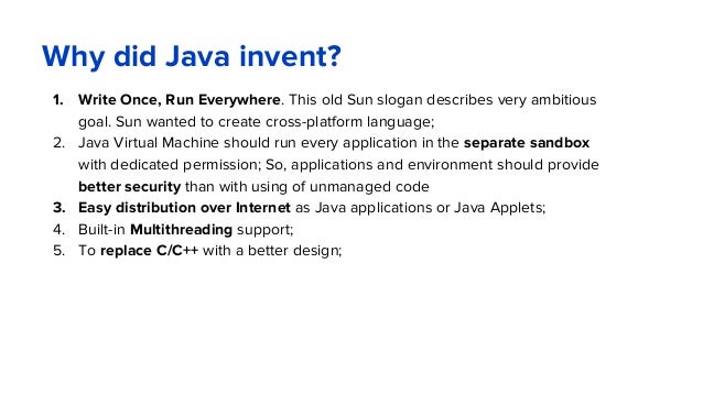Lecture java basics Lecture java basics