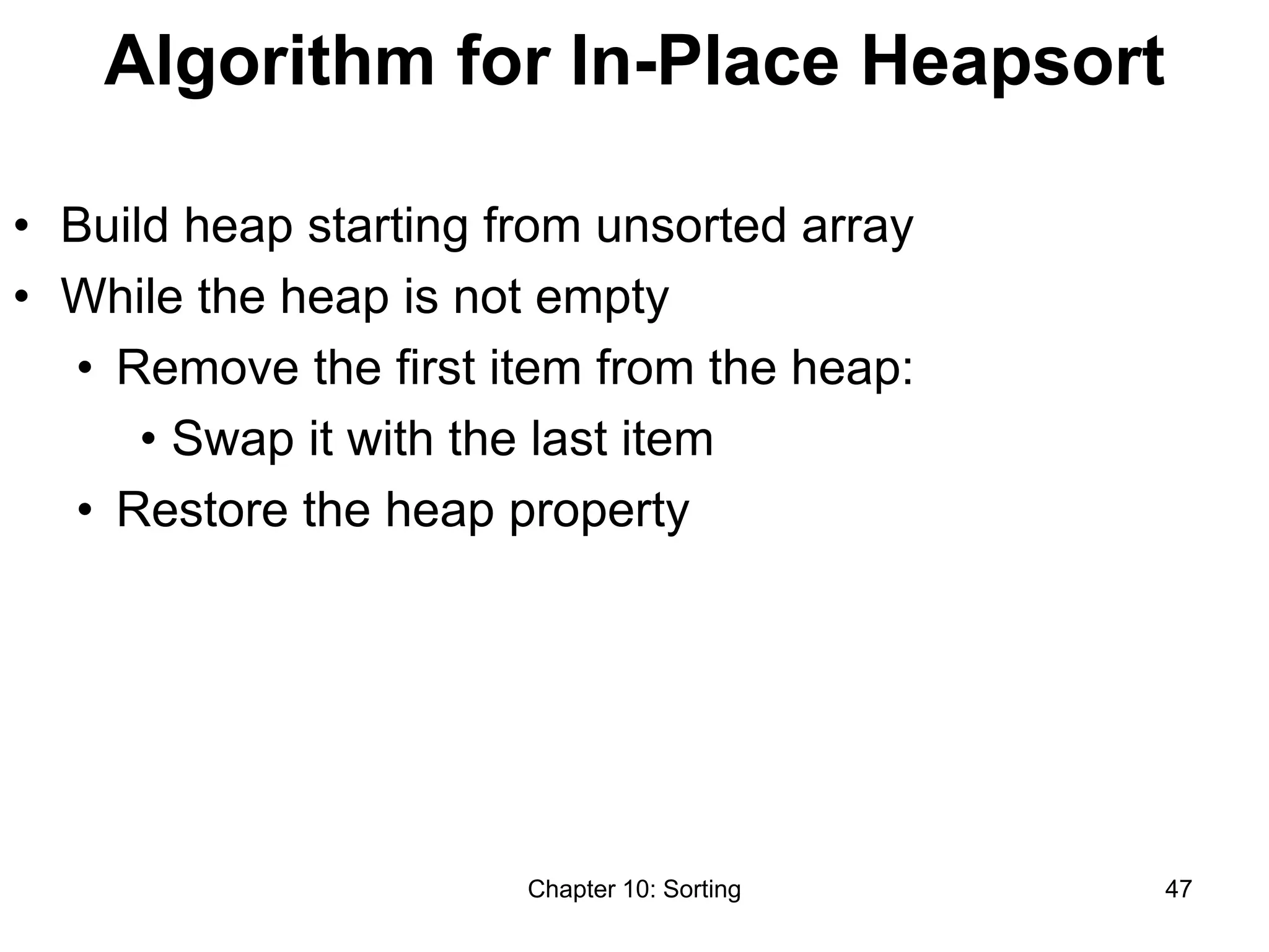 Lecture k-sorting | PPT | Programming Languages | Computing