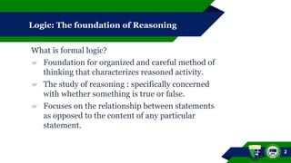 Lecture_-_Logic.pptttttttttttttr5rr55rtt | PPT