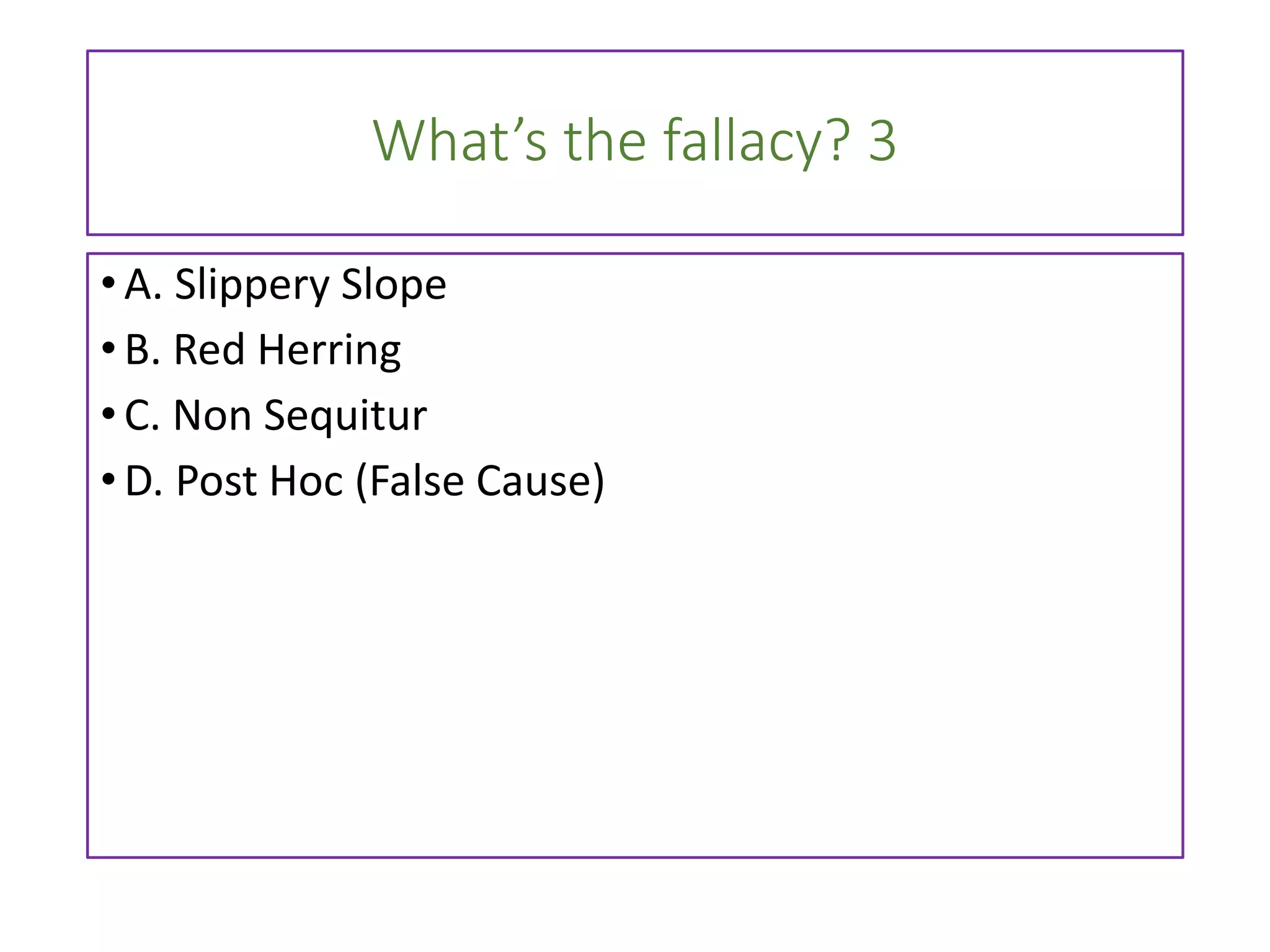 Logical Fallacies | PPTX