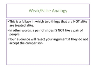 Logical Fallacies | PPTX
