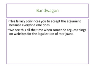 Logical Fallacies | PPTX