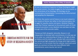 Lecture: M.M. Thomas (1916-1996)-PPS | PPSX