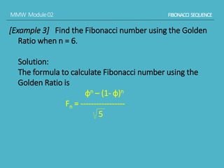 LECTURE-MMW-02-FIBONACCI-SEQUENCE-SY-2023.pptx