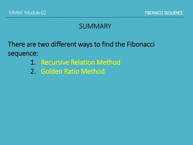 LECTURE-MMW-02-FIBONACCI-SEQUENCE-SY-2023.pptx