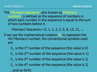 LECTURE-MMW-02-FIBONACCI-SEQUENCE-SY-2023.pptx