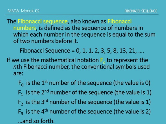 LECTURE-MMW-02-FIBONACCI-SEQUENCE-SY-2023.pptx