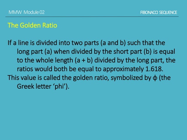 LECTURE-MMW-02-FIBONACCI-SEQUENCE-SY-2023.pptx LECTURE-MMW-02-FIBONACCI-SEQUENCE-SY-2023.pptx