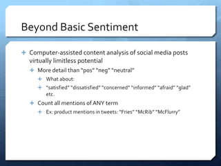 Intro to Sentiment Analysis: What it is, how to conduct it, and what ...