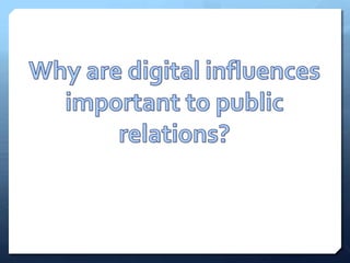 What is digital influence? | PPTX