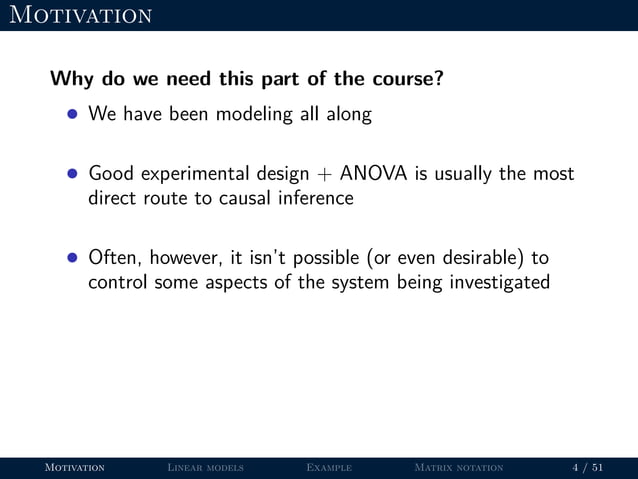 Introduction to statistical modeling in R | PDF