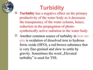 mine pit limnology and water quality | PPT