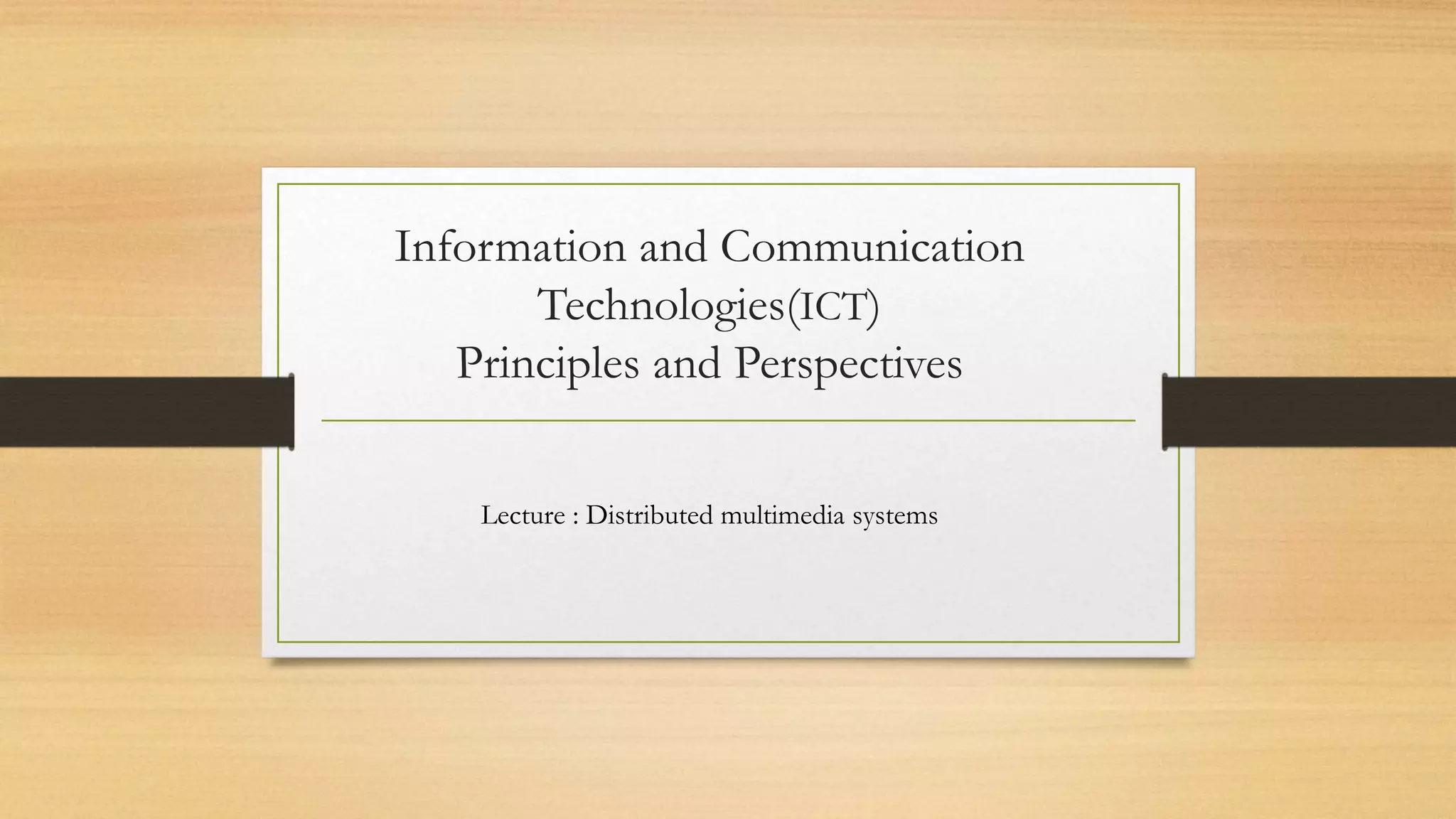 Multimedia | PPTX | Digital Audio | Computer Software and Applications