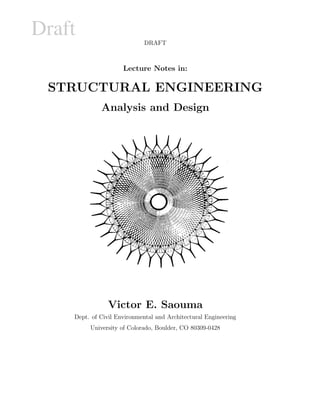 Lecture notes-in-structural-engineering-analysis-design | PDF