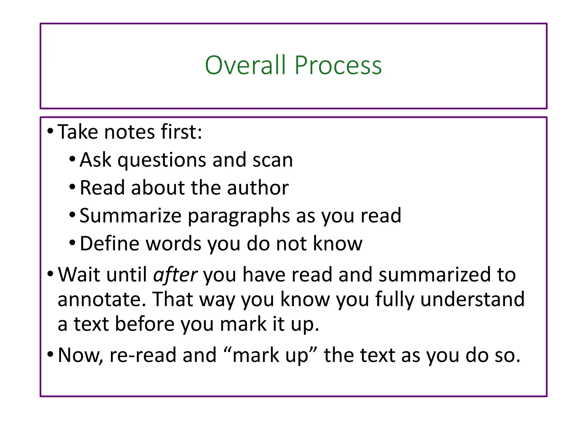 Note Taking | PPTX