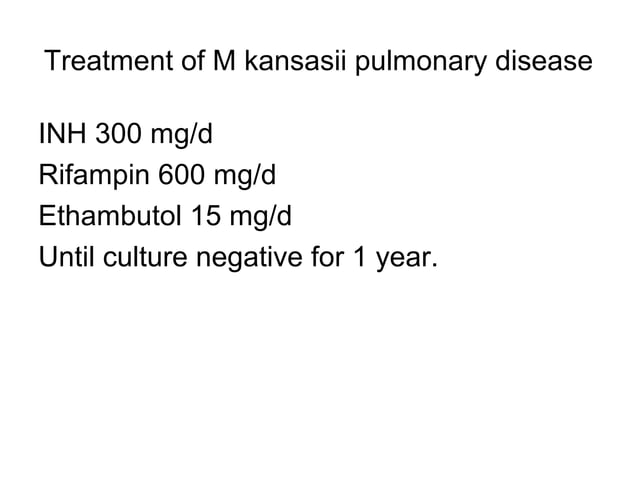 Lecture ntm, diagnosis, treatment, and prevention of nontuberculous | PPT