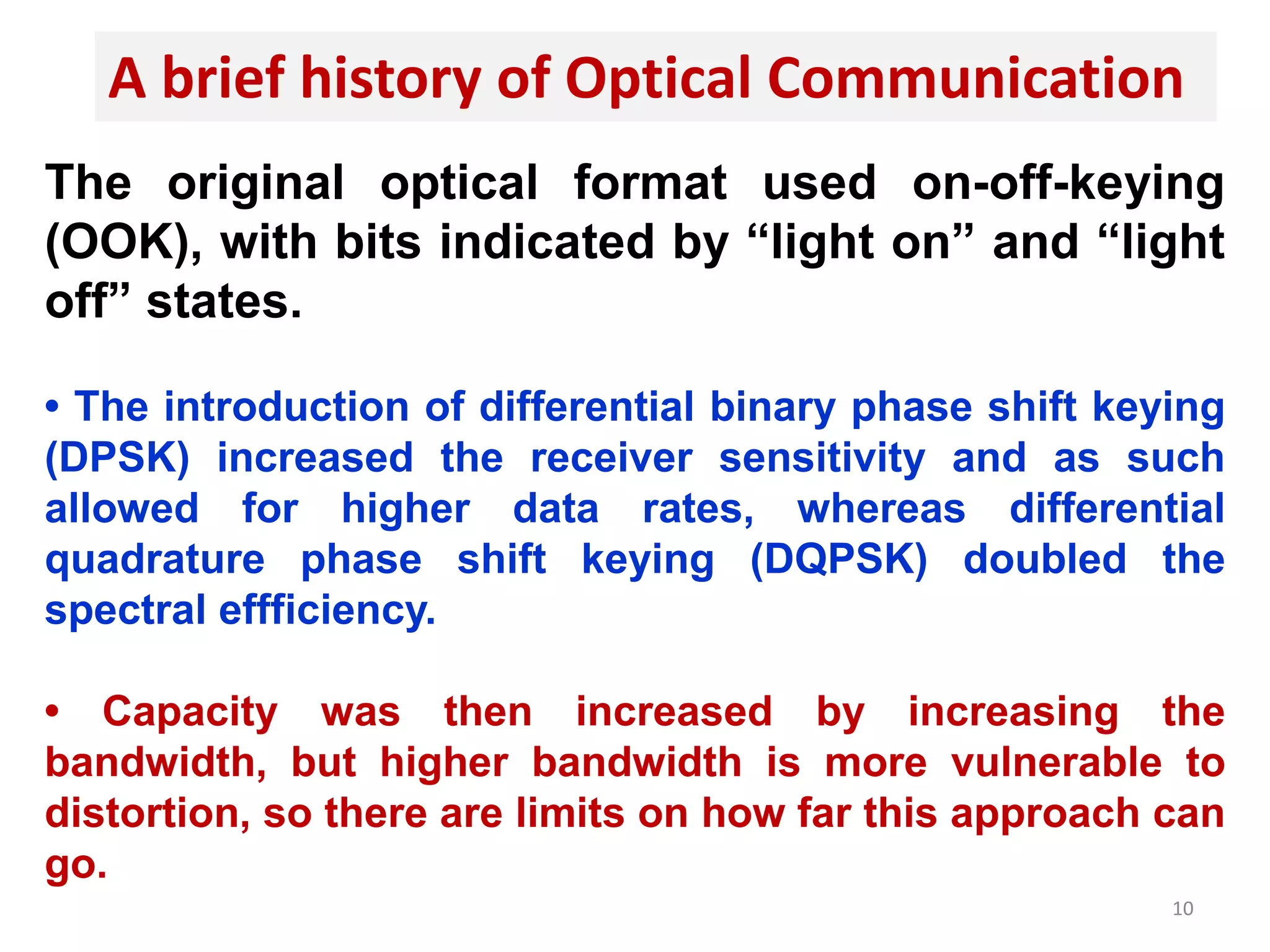 optical space division multiplexing | PPTX