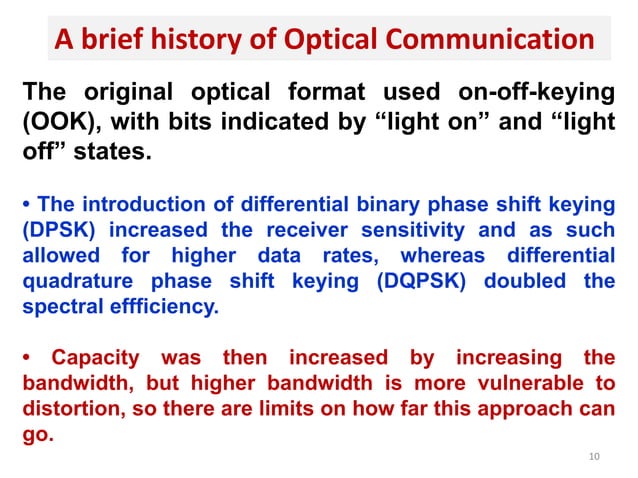 optical space division multiplexing | PPTX | Computer Networking | Computing