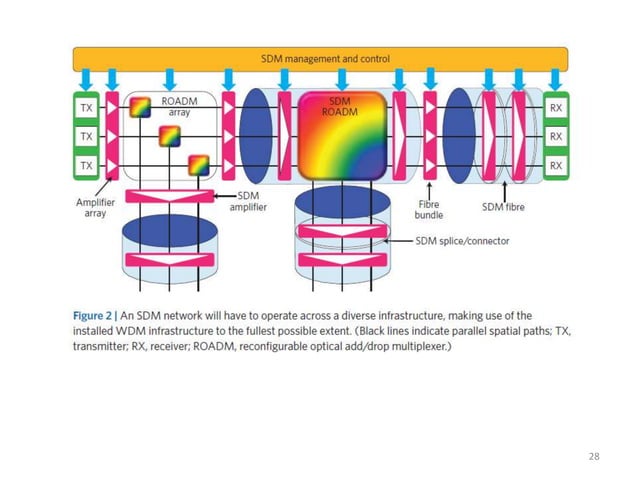 optical space division multiplexing | PPTX | Computer Networking | Computing