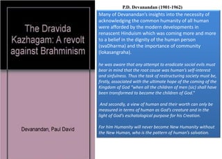 Lecture: P.D. Devanandan (1901-1962 | PPSX