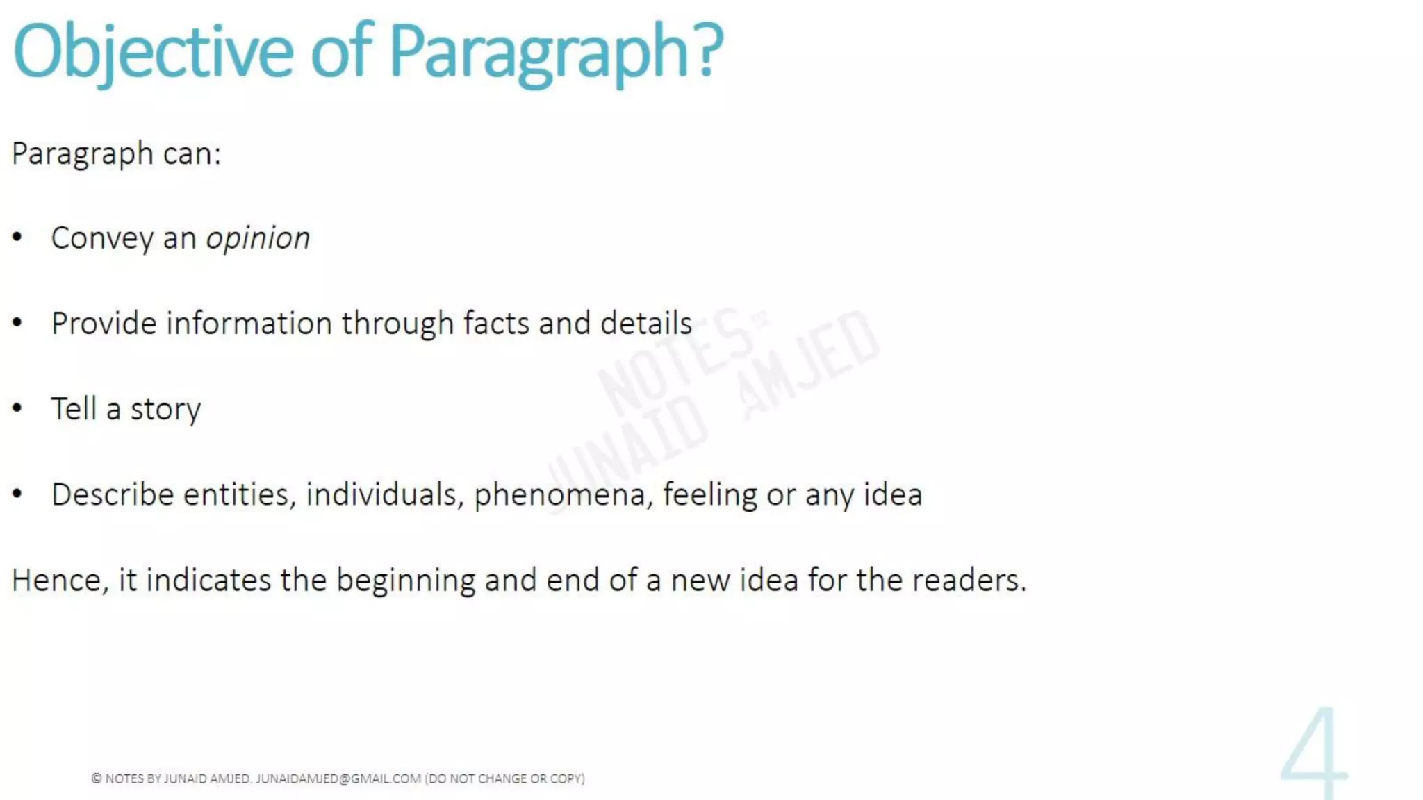 What is Paragraph? Structure and its type | PPTX